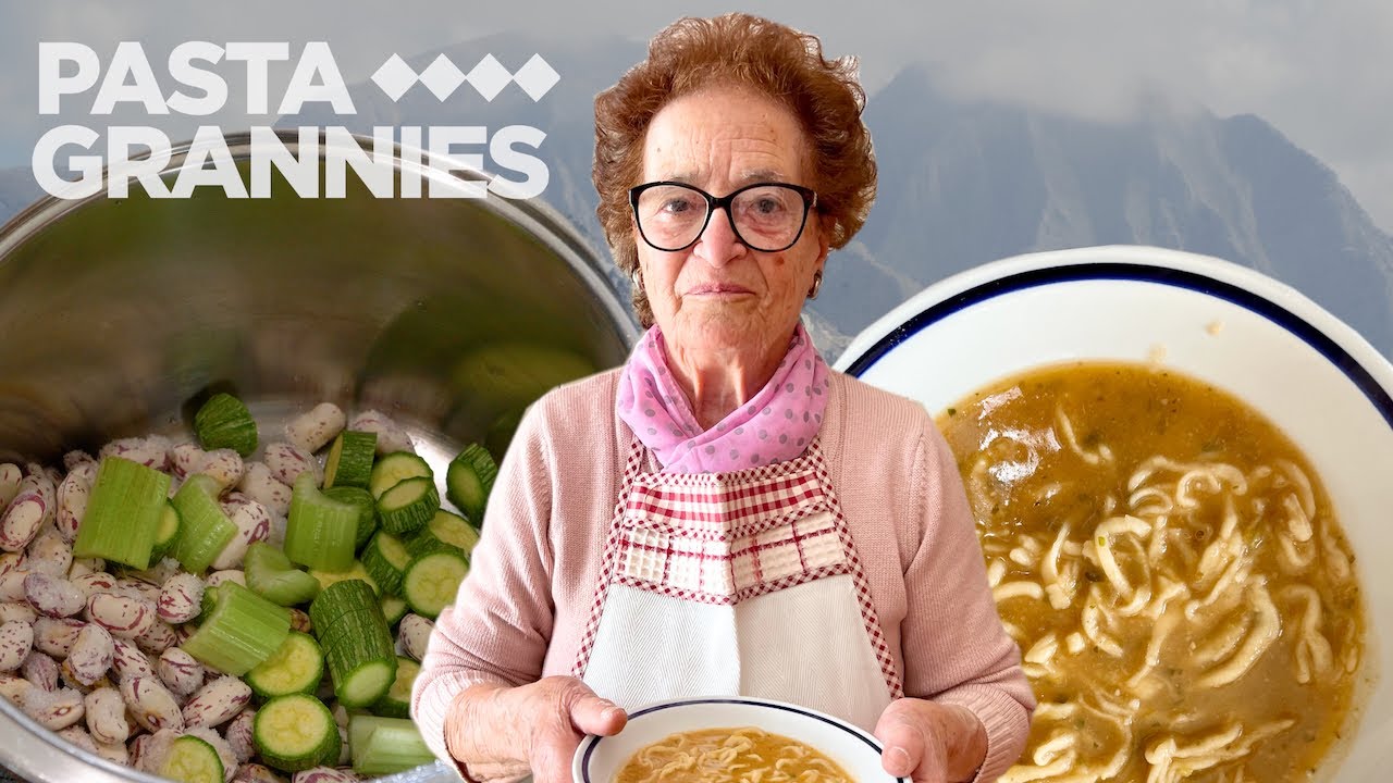 Try Lucilla's Tuscan taglierini pasta with borlotti bean soup