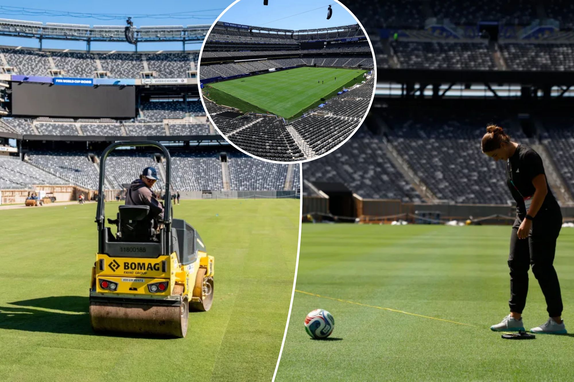 Why World Cup venues are installing grass fields to replace turf — and ...