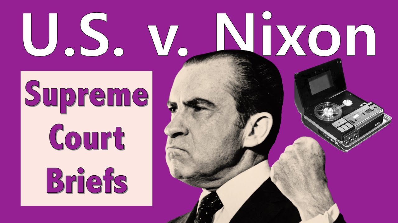 Is the president above the law? | United States v. Nixon