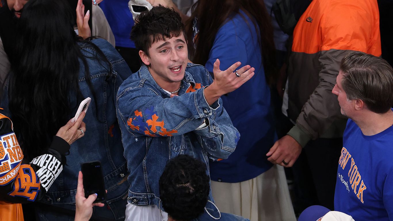 Timothée Chalamet, Spike Lee, Taylor Swift… pluie de stars au match 4 ...