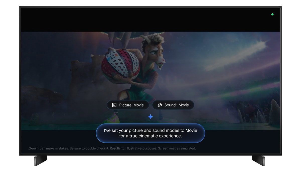 Google TV now lets Gemini control your system settings with your voice