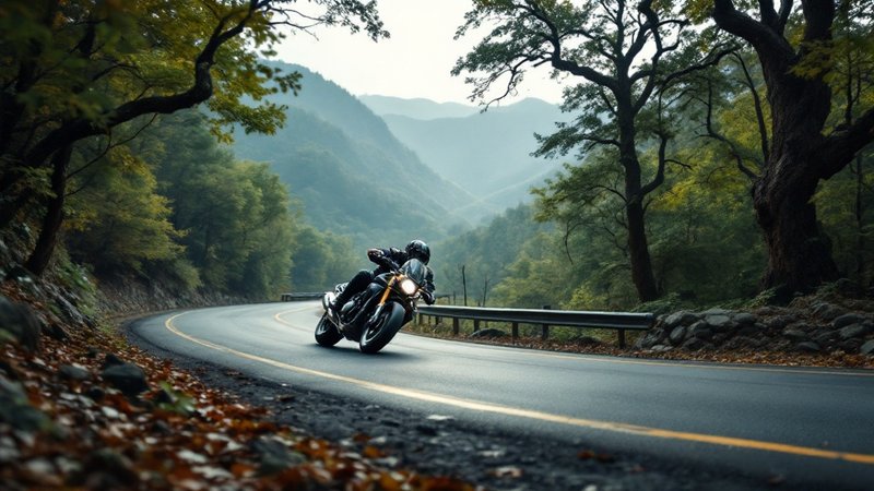The most dangerous roads for motorcycles in the US