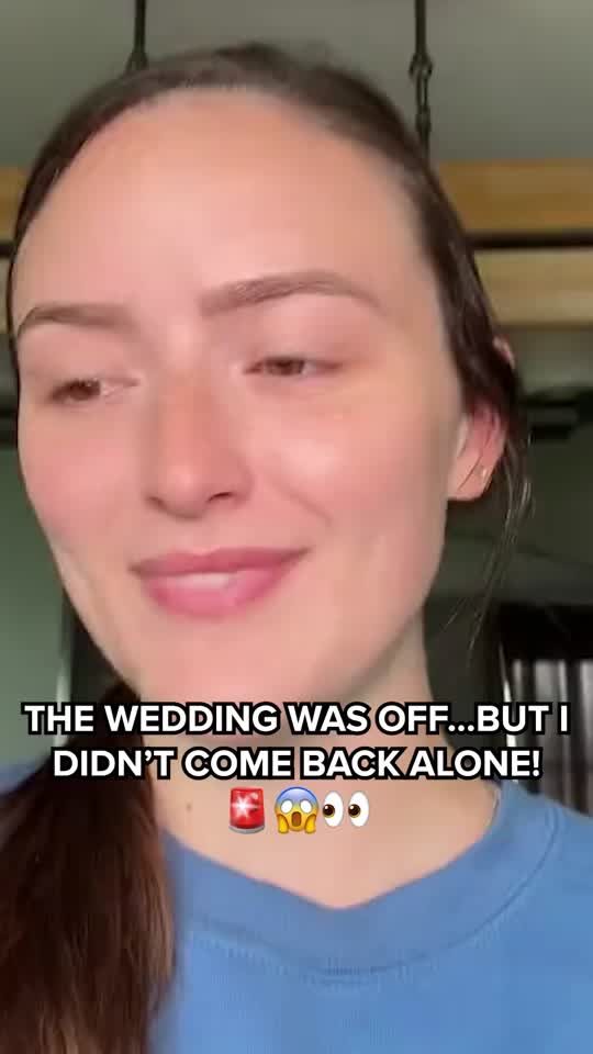 I changed my groom before the wedding