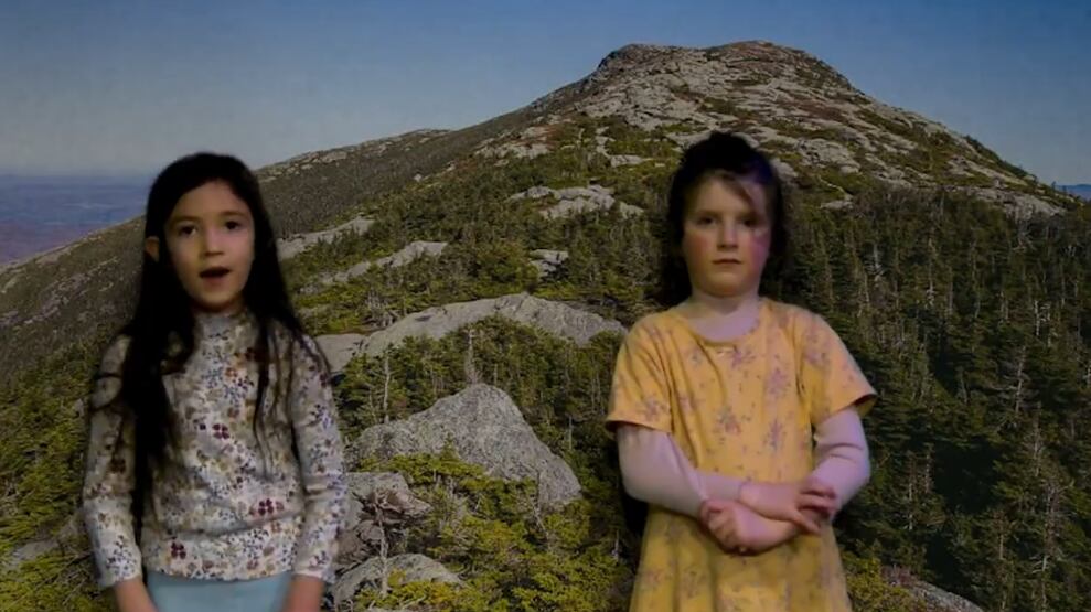 Green Up Vermont contest winners tour WCAX studio