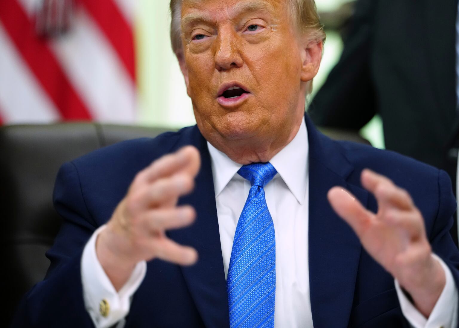 Trump calls off fresh strikes hours after threatening to hit Iran 'very ...