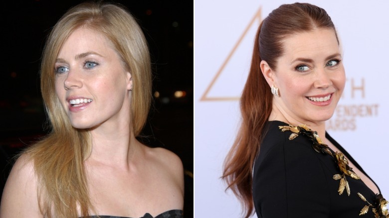 Amy Adams' natural hair color makes her almost unrecognizable