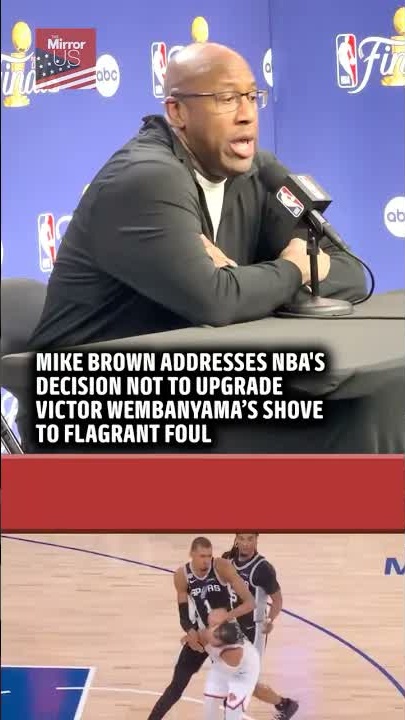 Mike Brown addresses NBA's decision not to upgrade Victor Wembanyama’s ...