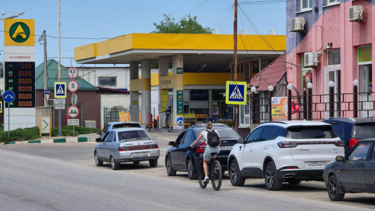 Fuel running dry in Russian-held Crimea as Ukraine steps up attacks