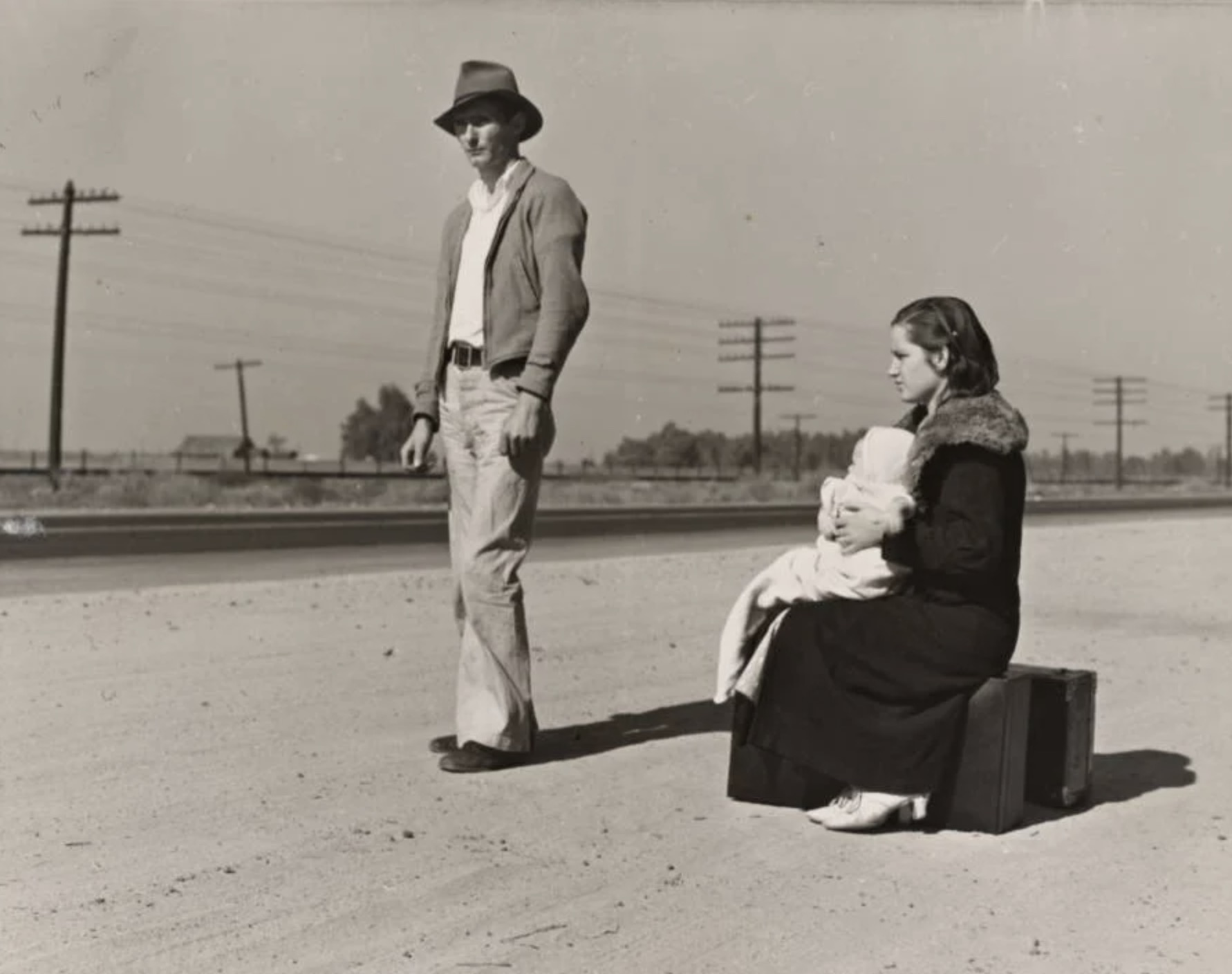 20 photos inside Okies fleeing the Dust Bowl