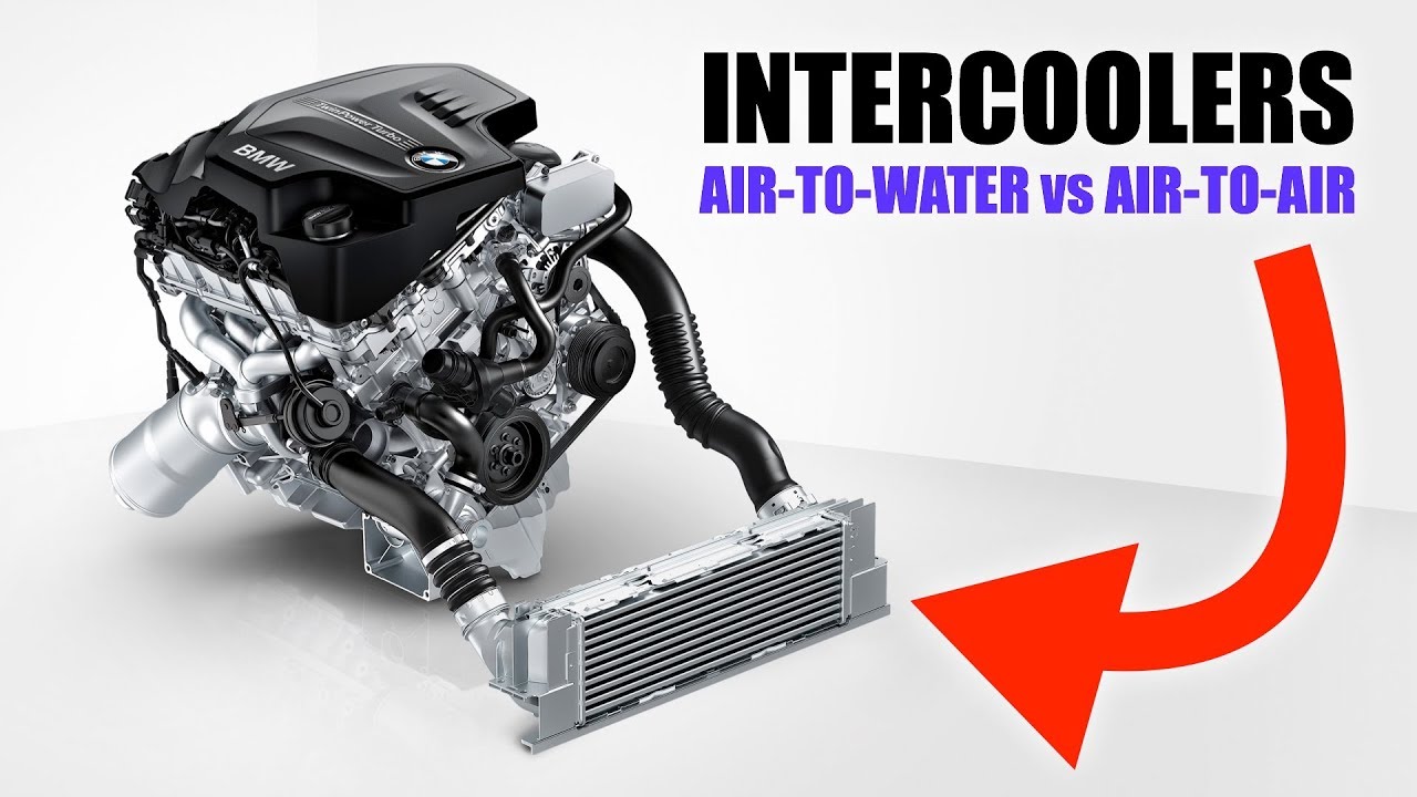 The differences between air-to-air and air-to-water intercoolers