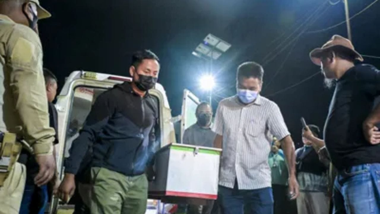 Manipur: Families begin identifying six bodies recovered in Kangpokpi
