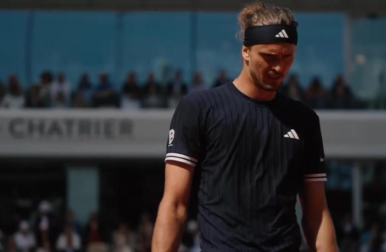 Watch: Alexander Zverev arrives in Halle days after historic Roland ...