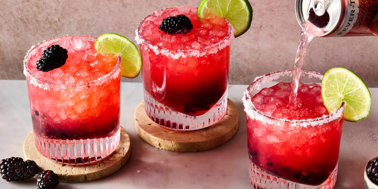 Take a margarita break & save your tequila for my blackberry paloma