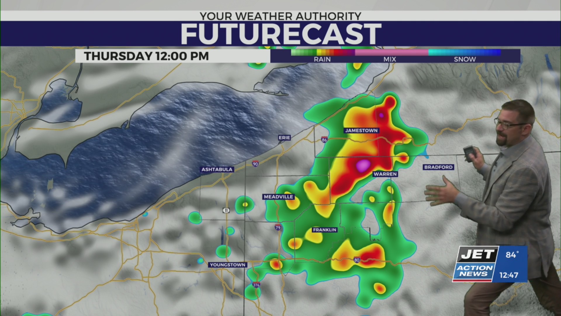 Craig's PM/evening weather forecast