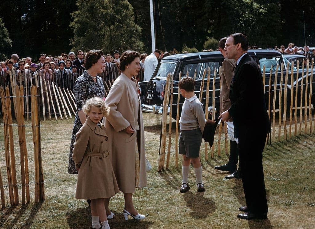 Princess Anne is unrecognisable with bright blonde ringlets in ...