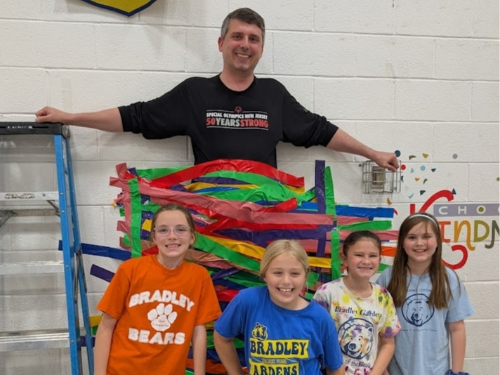 Bridgewater students duct tape teacher to wall, raise $863 for Somerset ...