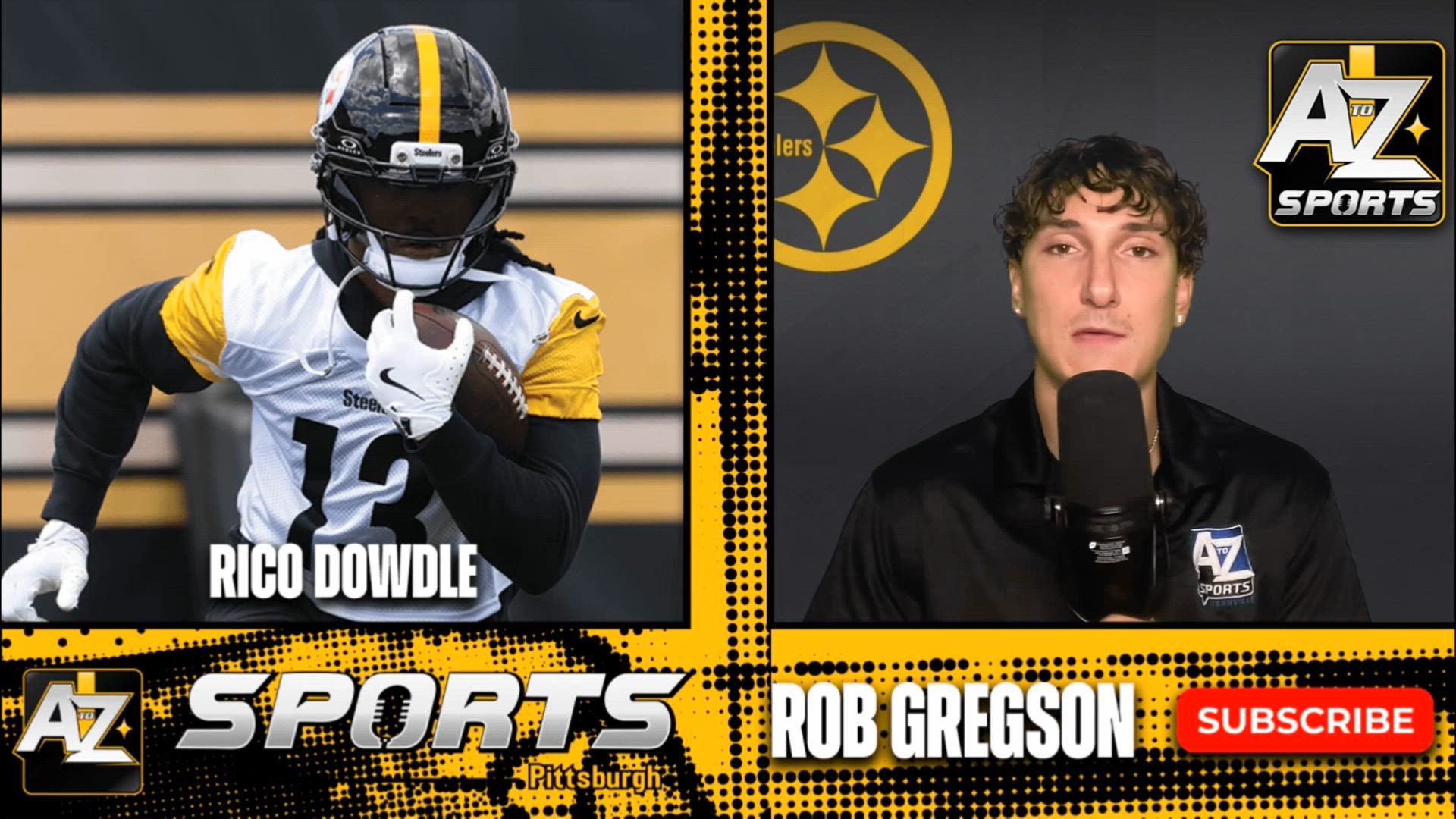 Pittsburgh Steelers RB Rico Dowdle could challenge for starting job