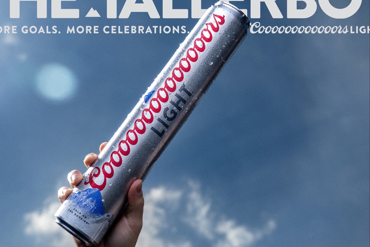 Coors Light unveils massive $30 beer can in time for World Cup