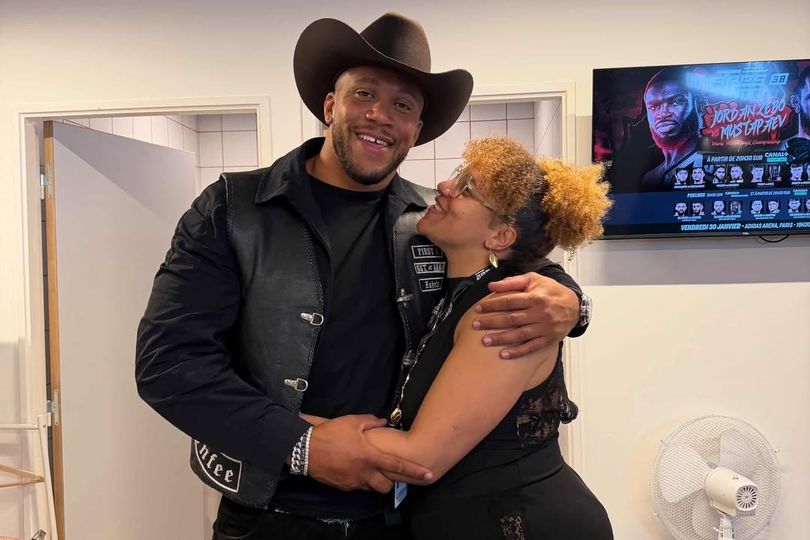 UFC's Ciryl Gane's wife once found their home ransacked hours before a ...