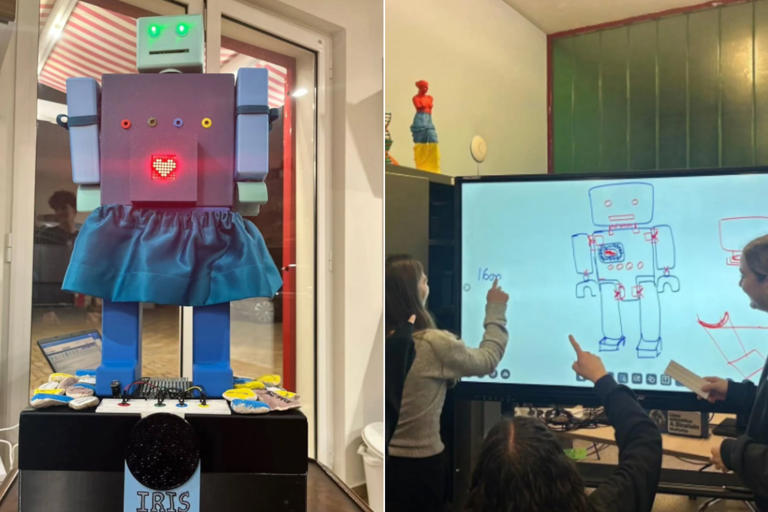 Studenti di un liceo pugliese creano IRIS, un robot che aiuta i bambini ...