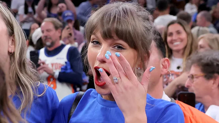 Dave Portnoy wages war on 'fake' Knicks fans, Taylor Swift, Tate McRae ...