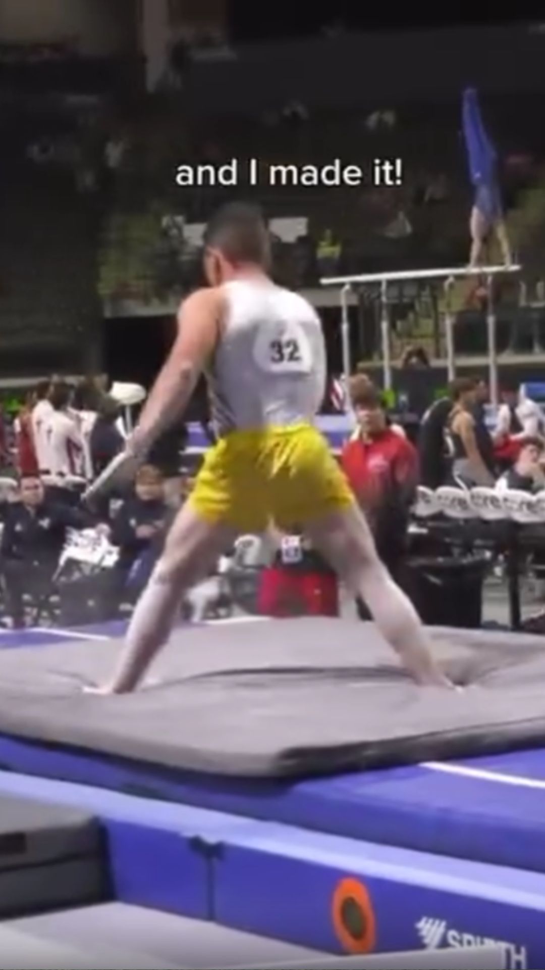 Paul Juda takes on Simone Biles' high-difficulty vault