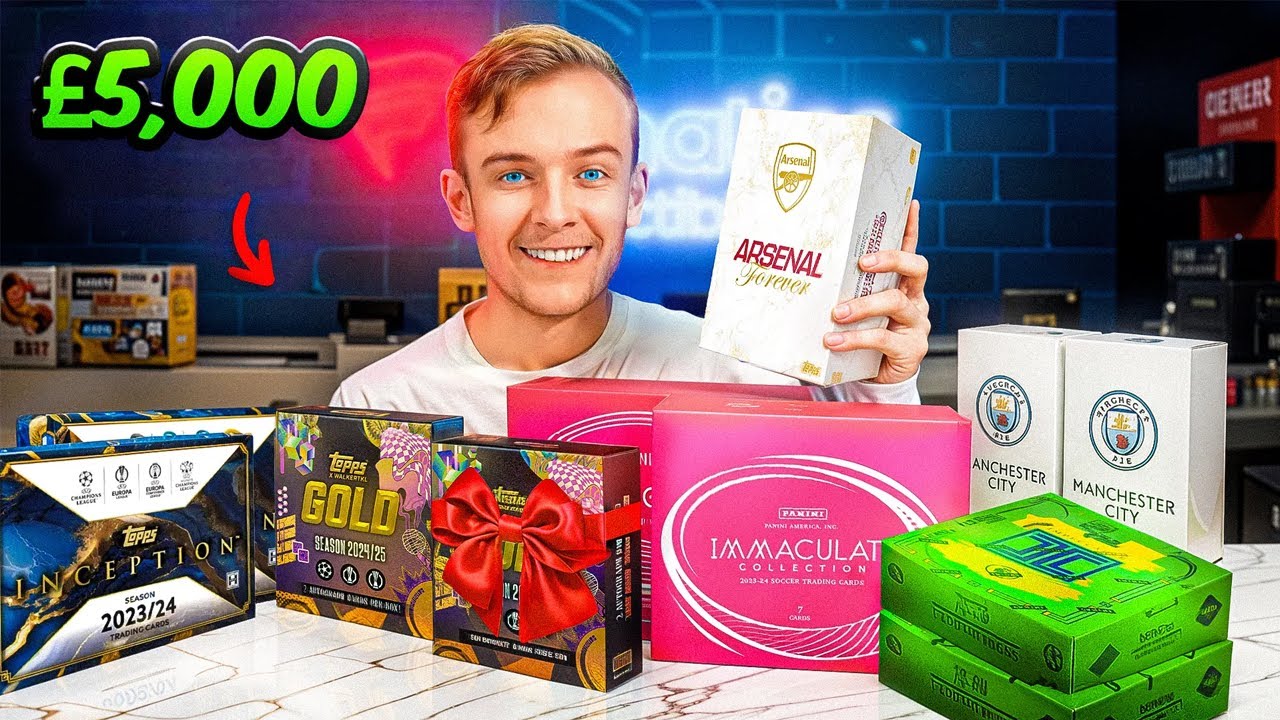 I’m giving away £5,000 in football cards! 🎁⚽