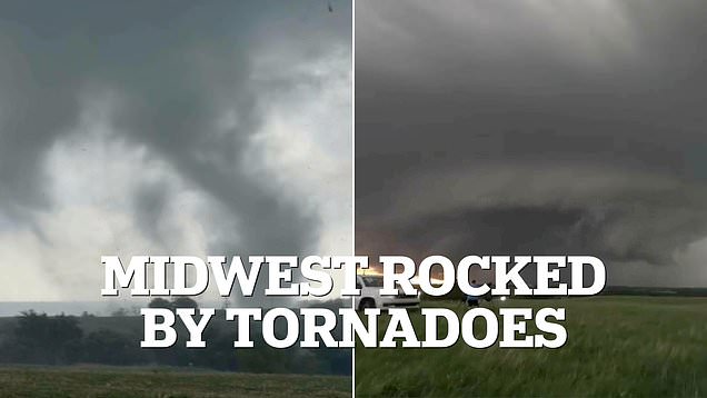 Midwest rocked by massive tornadoes and torrential storms
