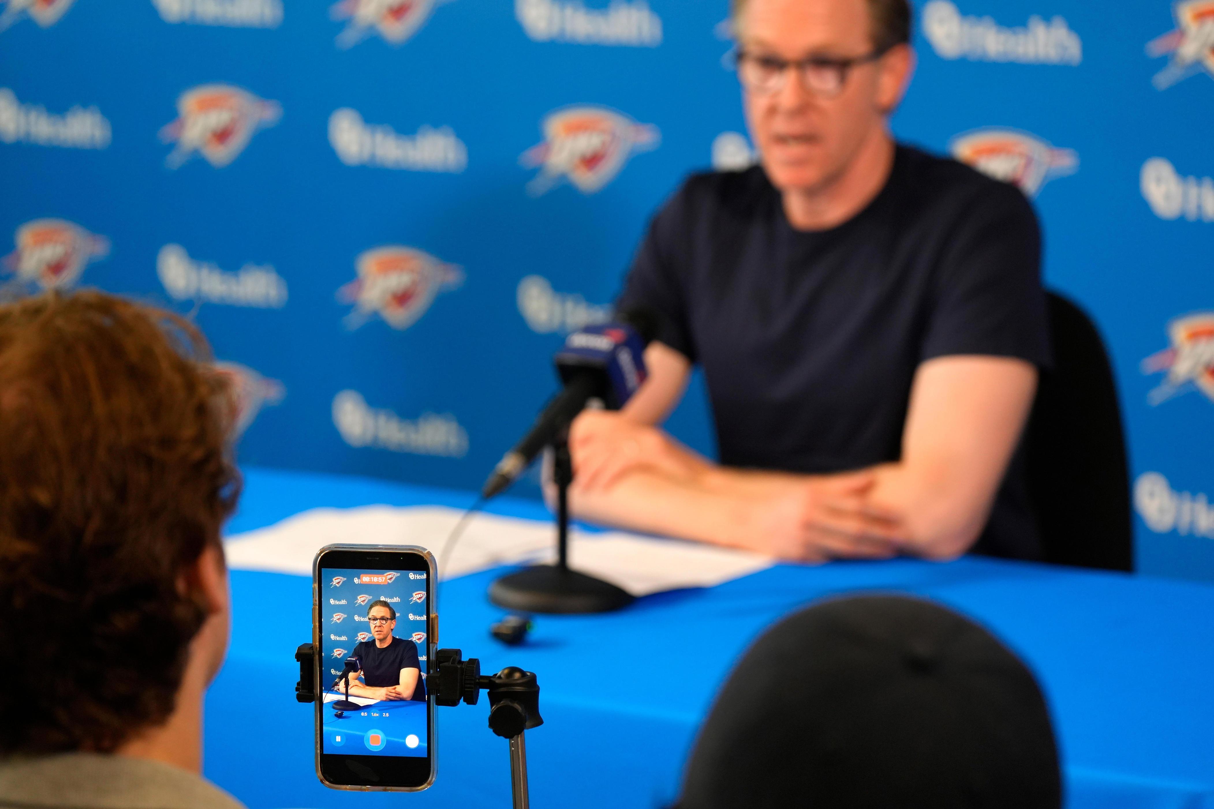 How much will Sam Presti focus on Spurs when constructing OKC's roster?