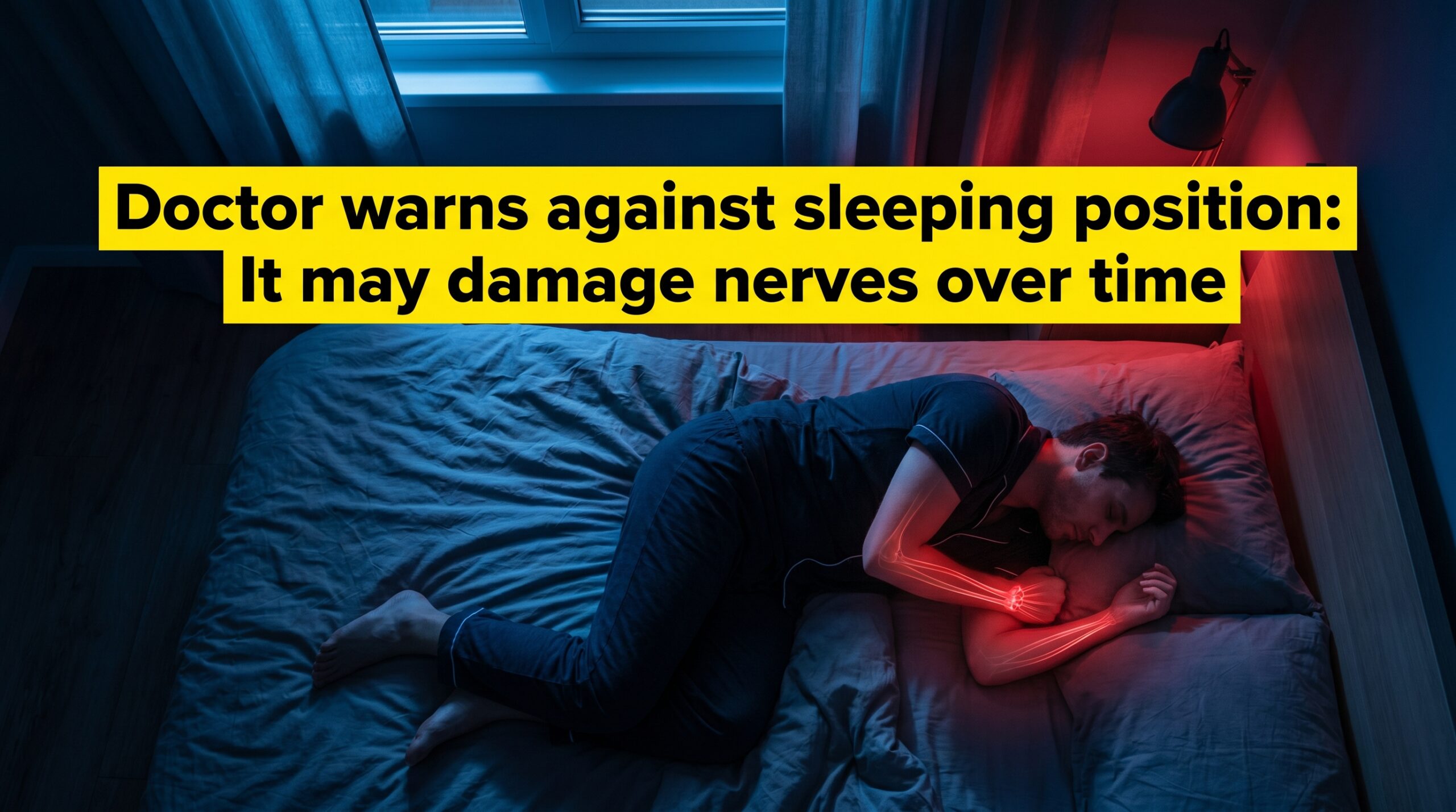 Doctor warns against sleeping position: It may damage nerves over time
