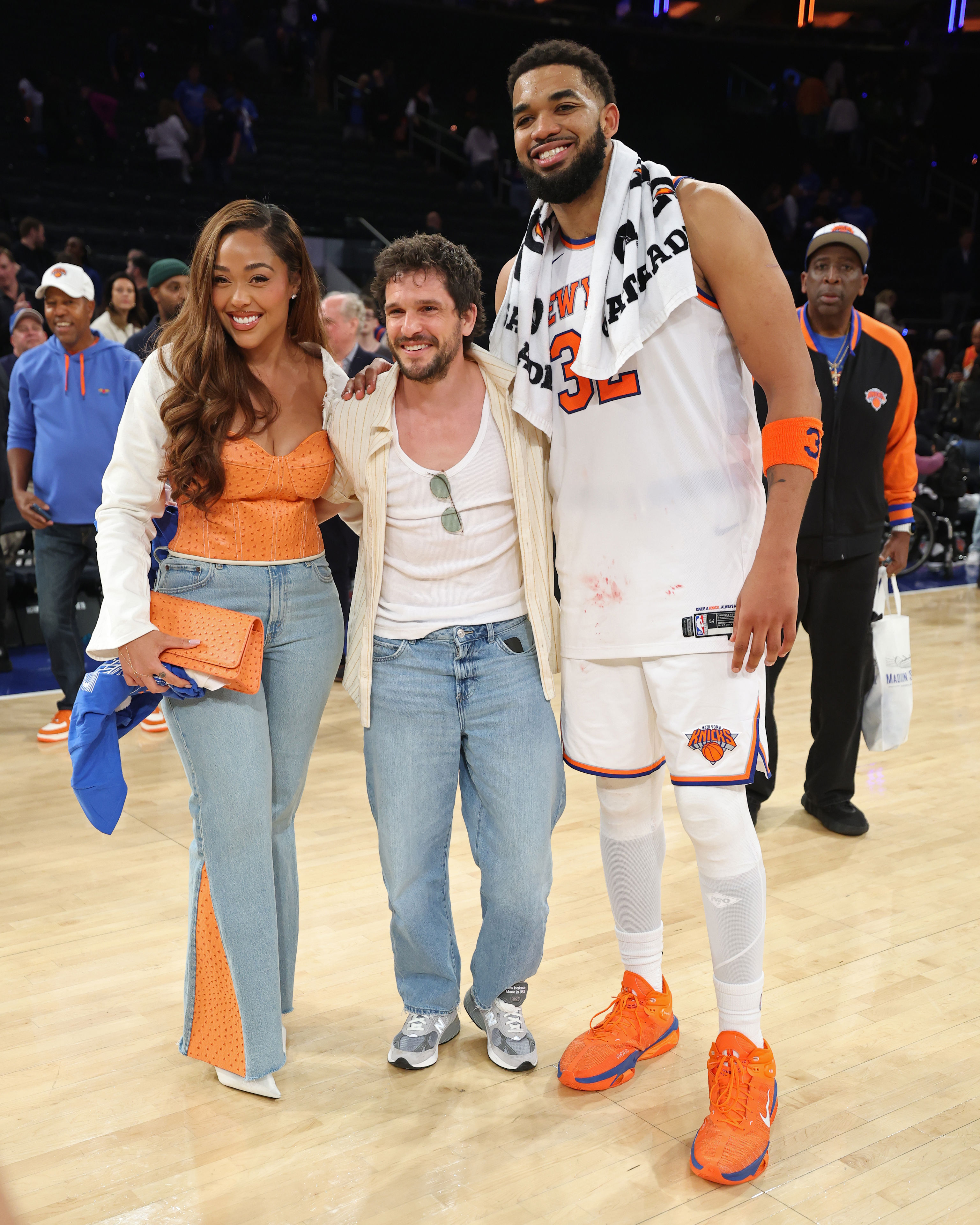 Jordyn Woods's $125 'Lucky' bag is as essential to the Knicks as an ...
