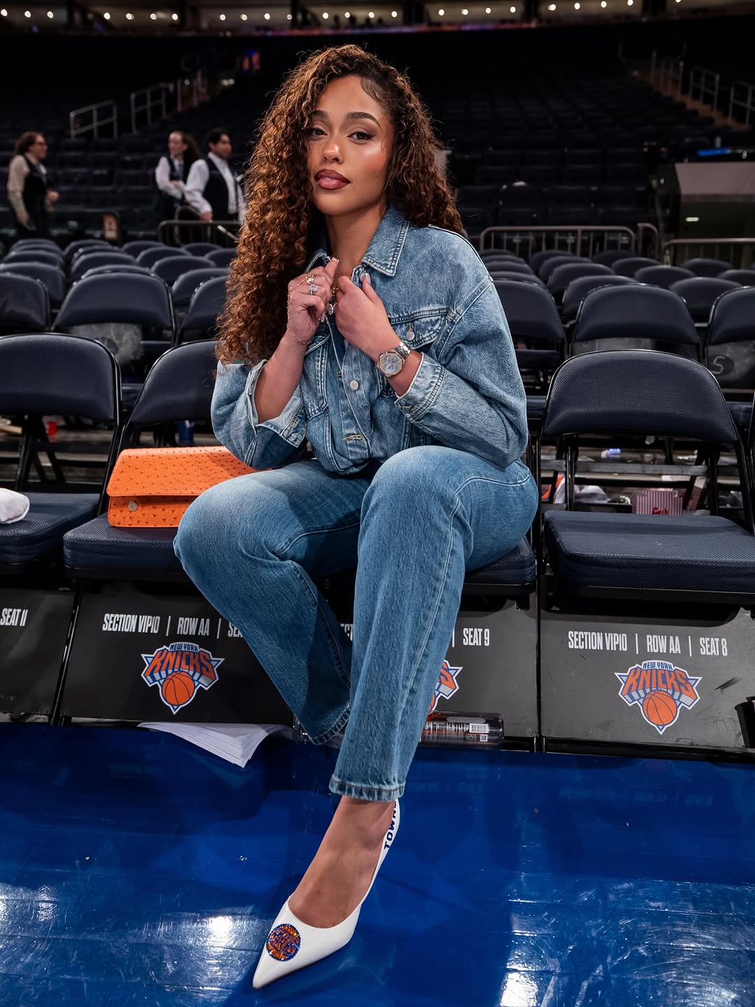 Jordyn Woods's $125 'Lucky' bag is as essential to the Knicks as an ...