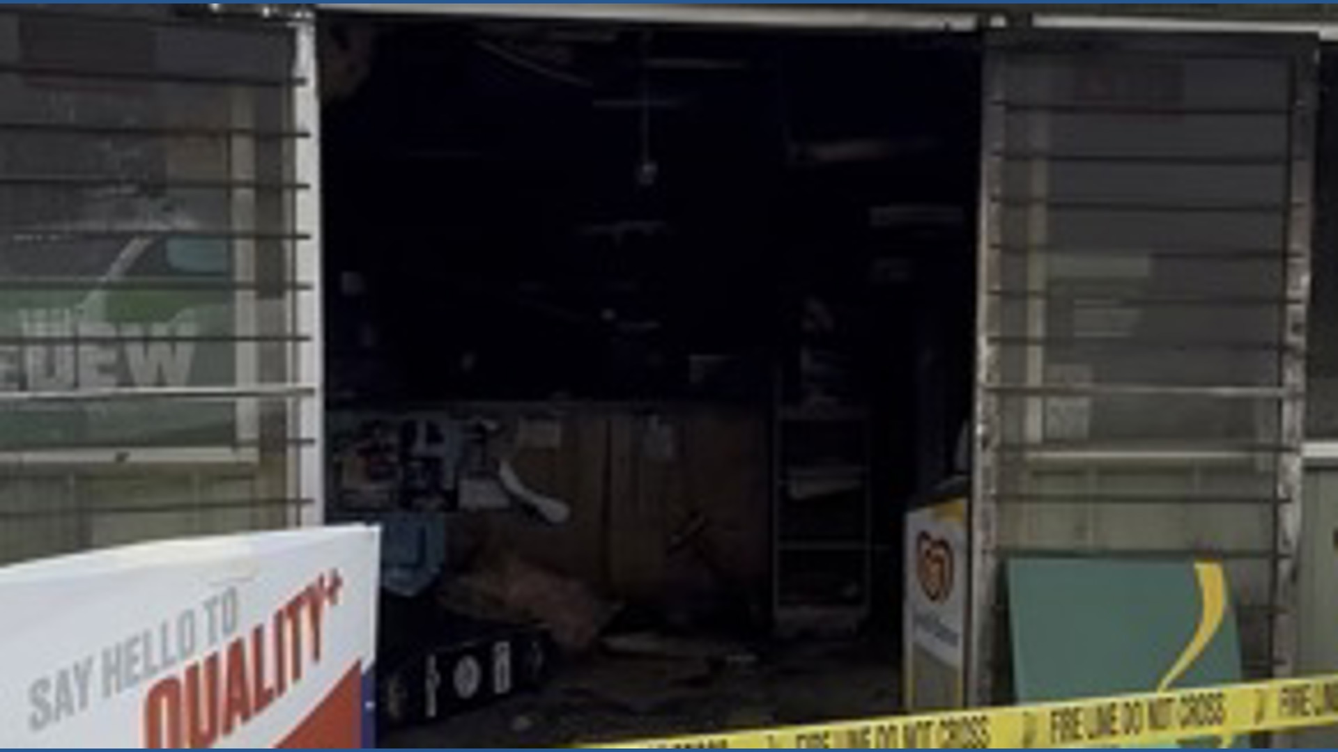 J-Sac’s gas station in Arkoma damaged in fire