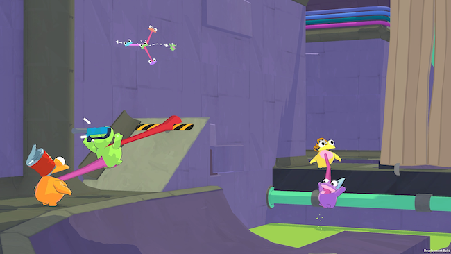 ベタベタの舌を万能ツールとして駆使。協力ドタバタパズルACT『Frog Sqwad』Steam/Xbox向けにリリース。カエルとなり最大8人で ...