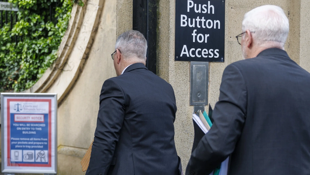 Donaldson rejects rape claim and 'object' accusation in court