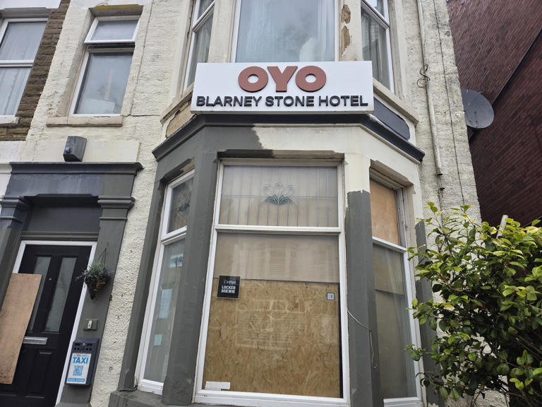 Neighbours hit out at condemned Blackpool hotel Blarney Stone saying it ...