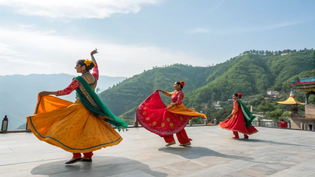 Mass Nati dance energizes Shimla festival