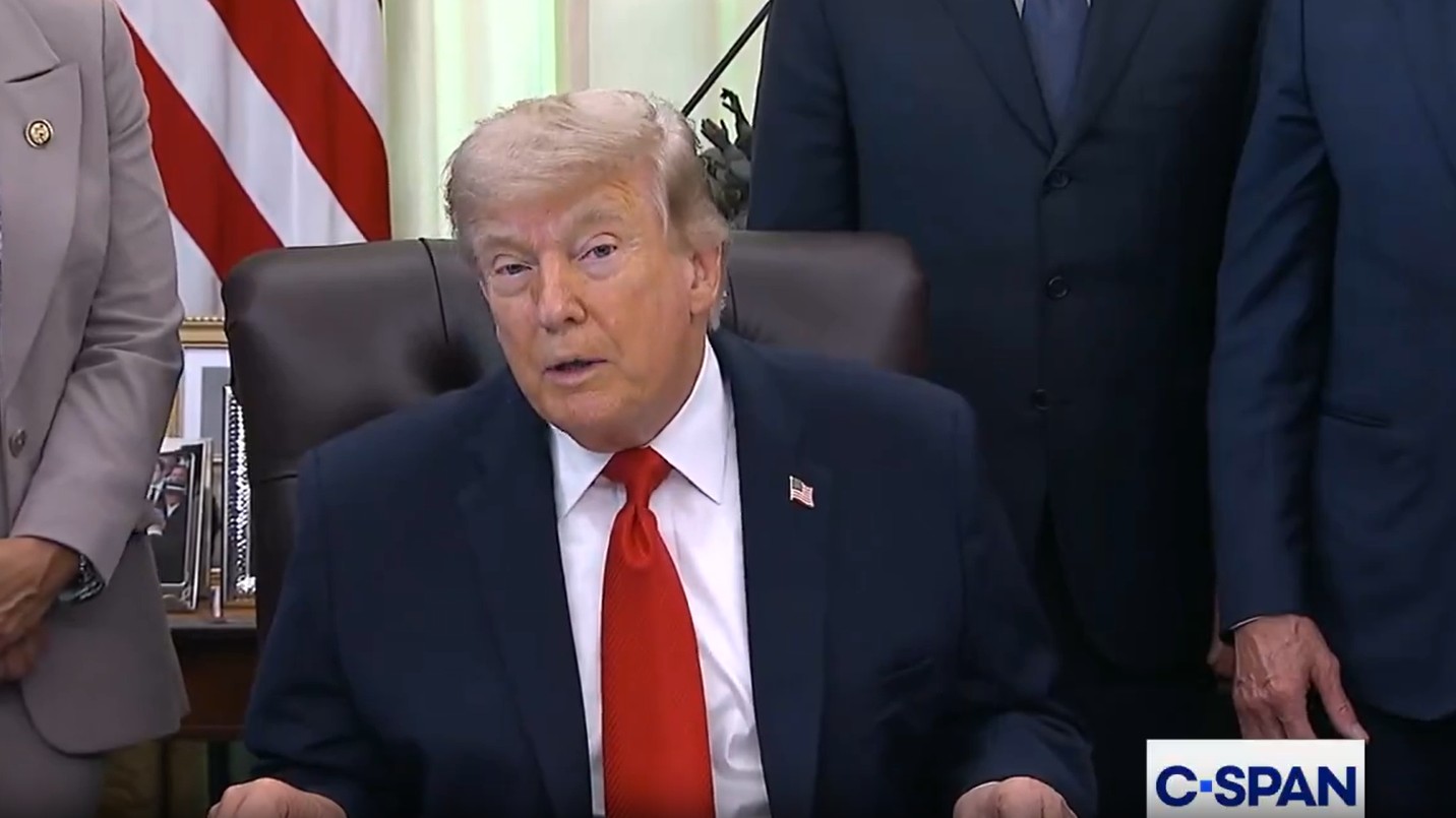 Breaking: Trump says ‘we just made a great settlement’ with Iran
