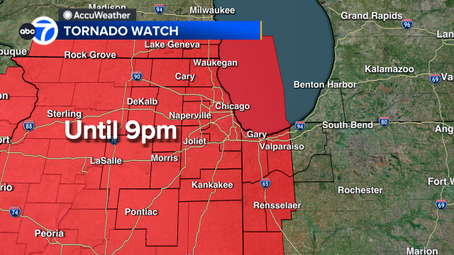 Chicago weather: Tornado warning for LaSalle County, tornado watch for ...