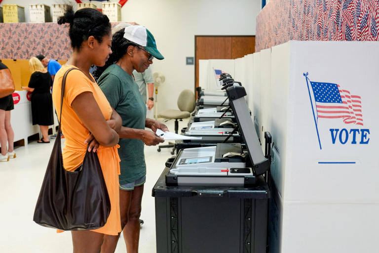 Early voting kicks off in Oklahoma. 'You can't change things sitting at ...
