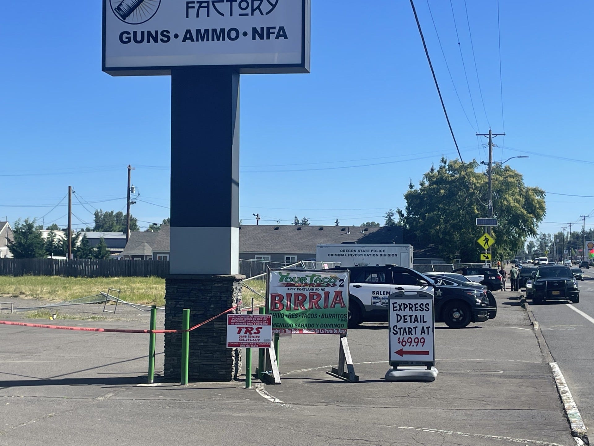 Salem police officer shoots, injures man near homeless encampment