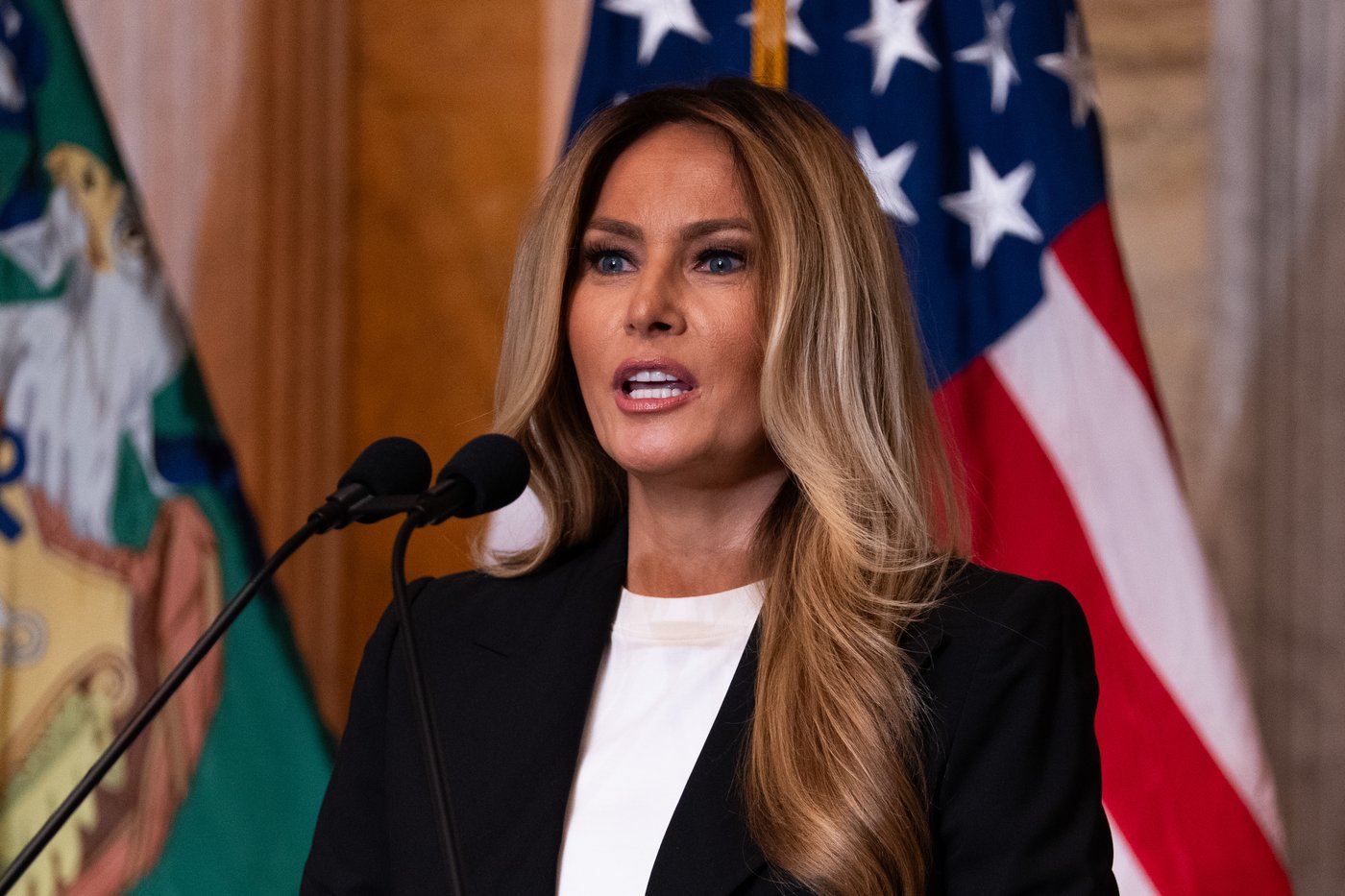 Melania Trump unveils a spinoff of Trump Accounts for children in ...