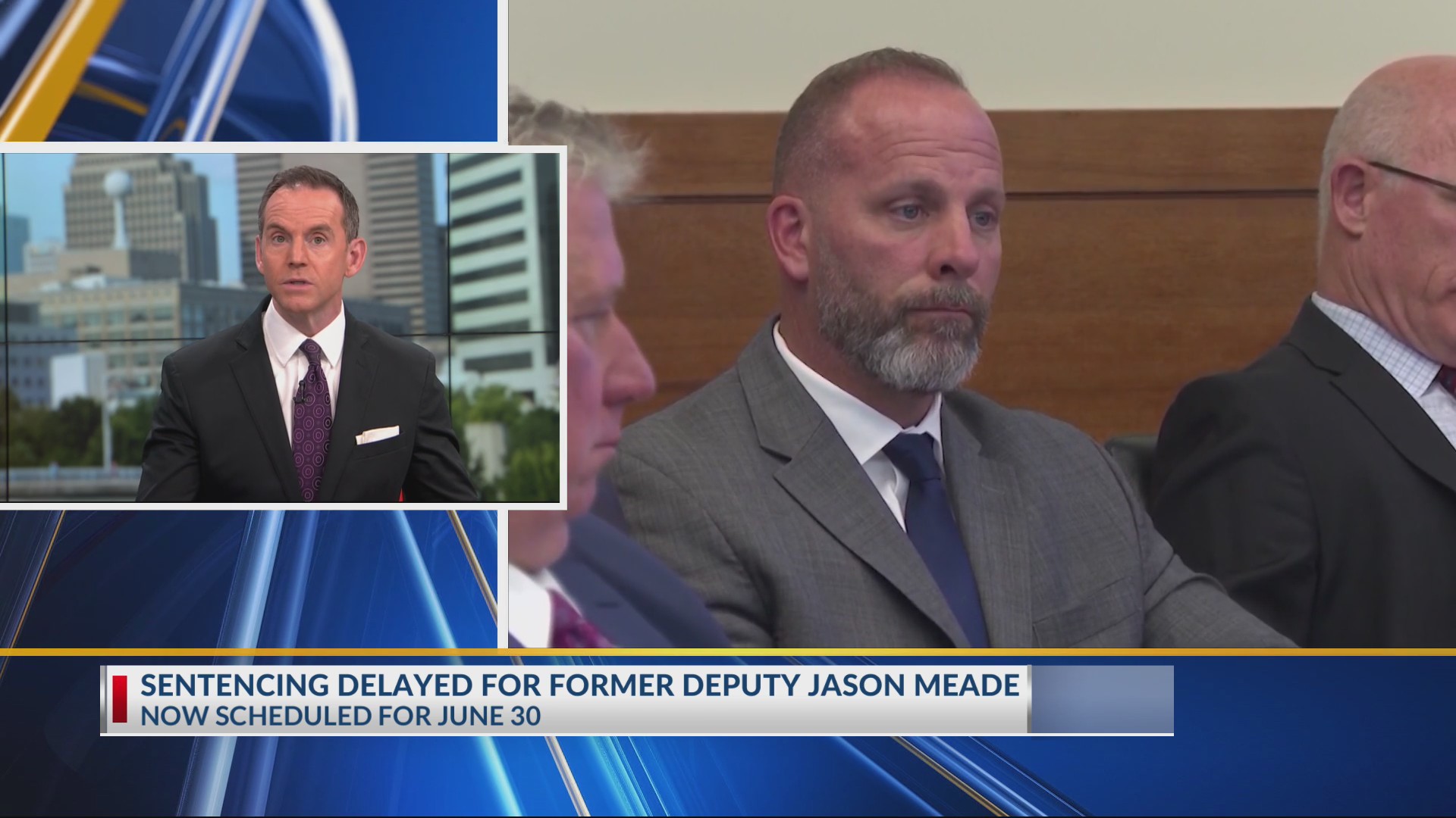 Ex-deputy Jason Meade's sentencing date delayed amid debate over murder ...