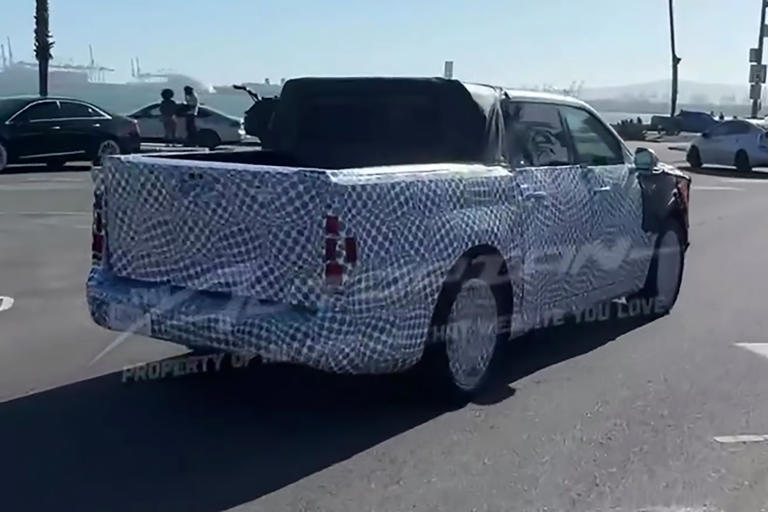 Ford's affordable electric ute spotted for the first time
