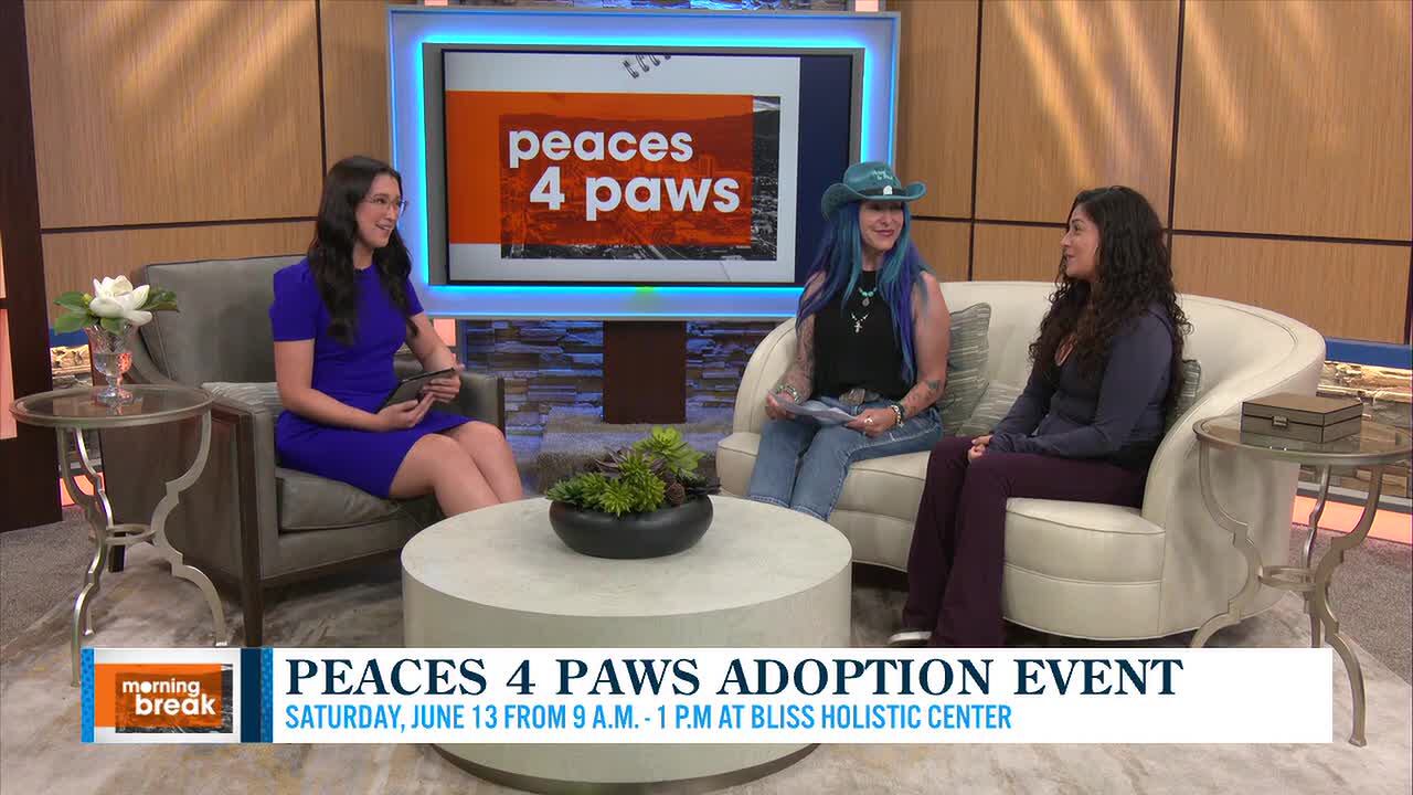 Peaces4Paws hosts pet adoption event at Bliss Holistic Center
