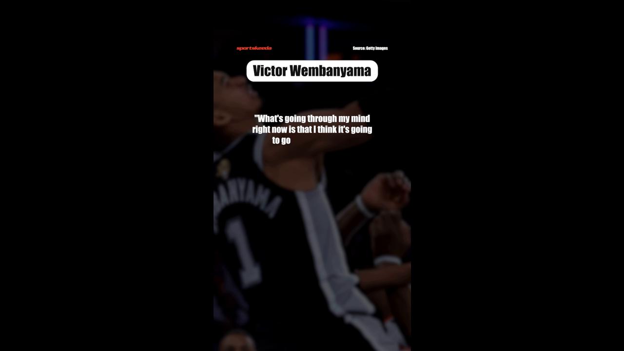 Victor Wembanyama calls out Spurs' greediness after historic finals ...