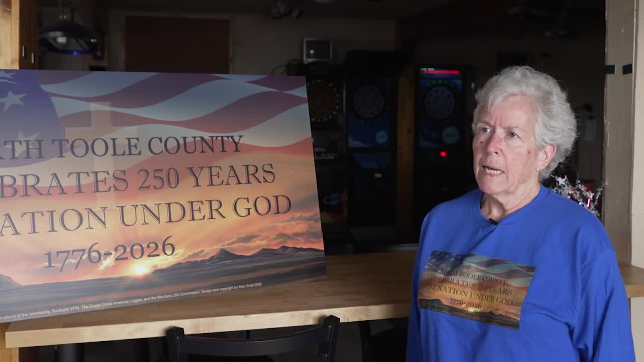 North Toole County unveils patriotic murals for America 250
