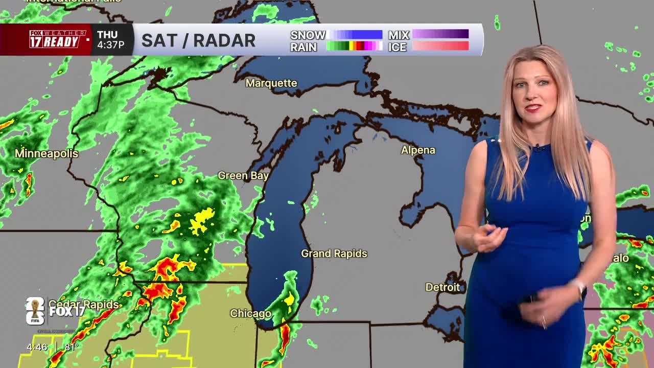 Thursday PM forecast: Another line of severe storms tonight
