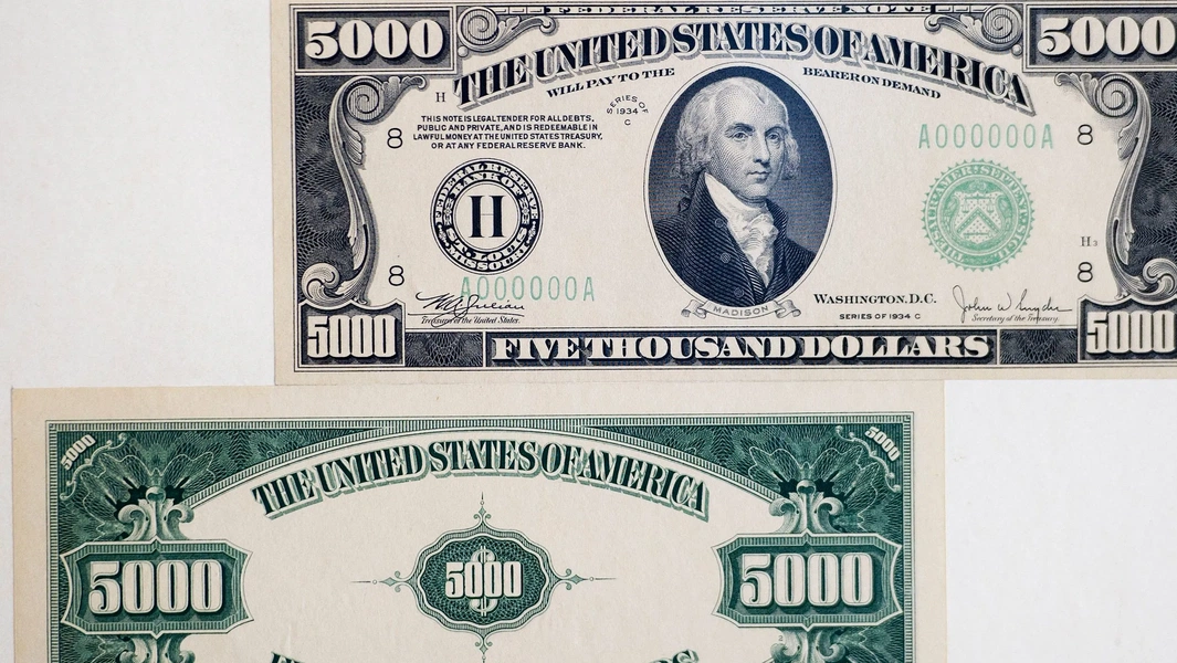 7 rare and valuable US currency notes