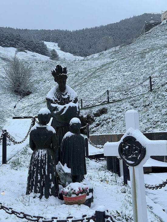 A familiar encounter with the 'Beautiful Lady' in La Salette